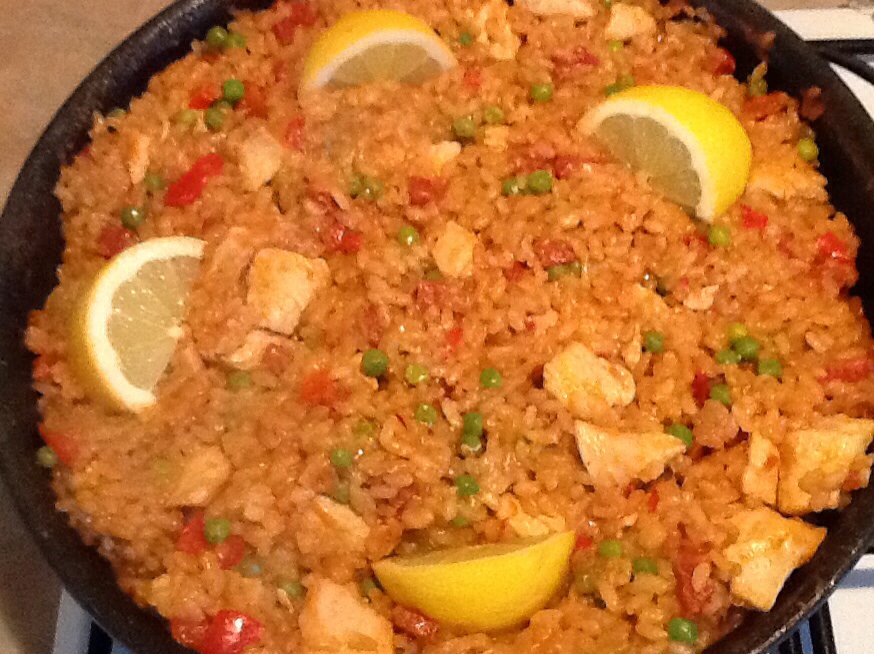 Healthy family food - Easy Paella - Ginger Mum