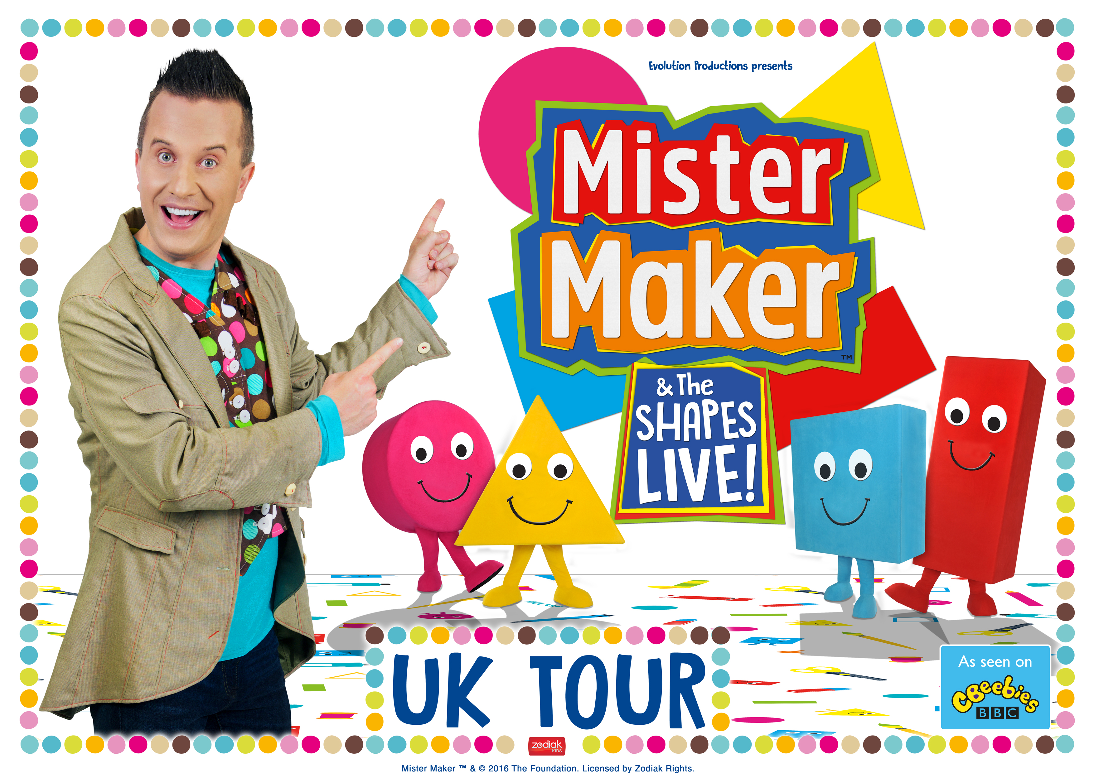 Mister Maker Live Win Tickets Meet Greet Ginger Mum